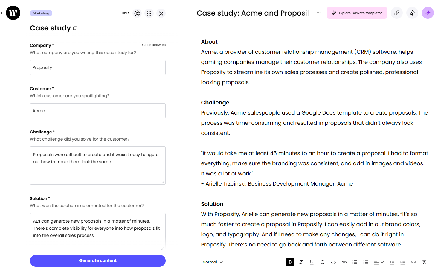 7 AI Writing Ideas to Speed Up Your Next Sales Proposal | Proposify