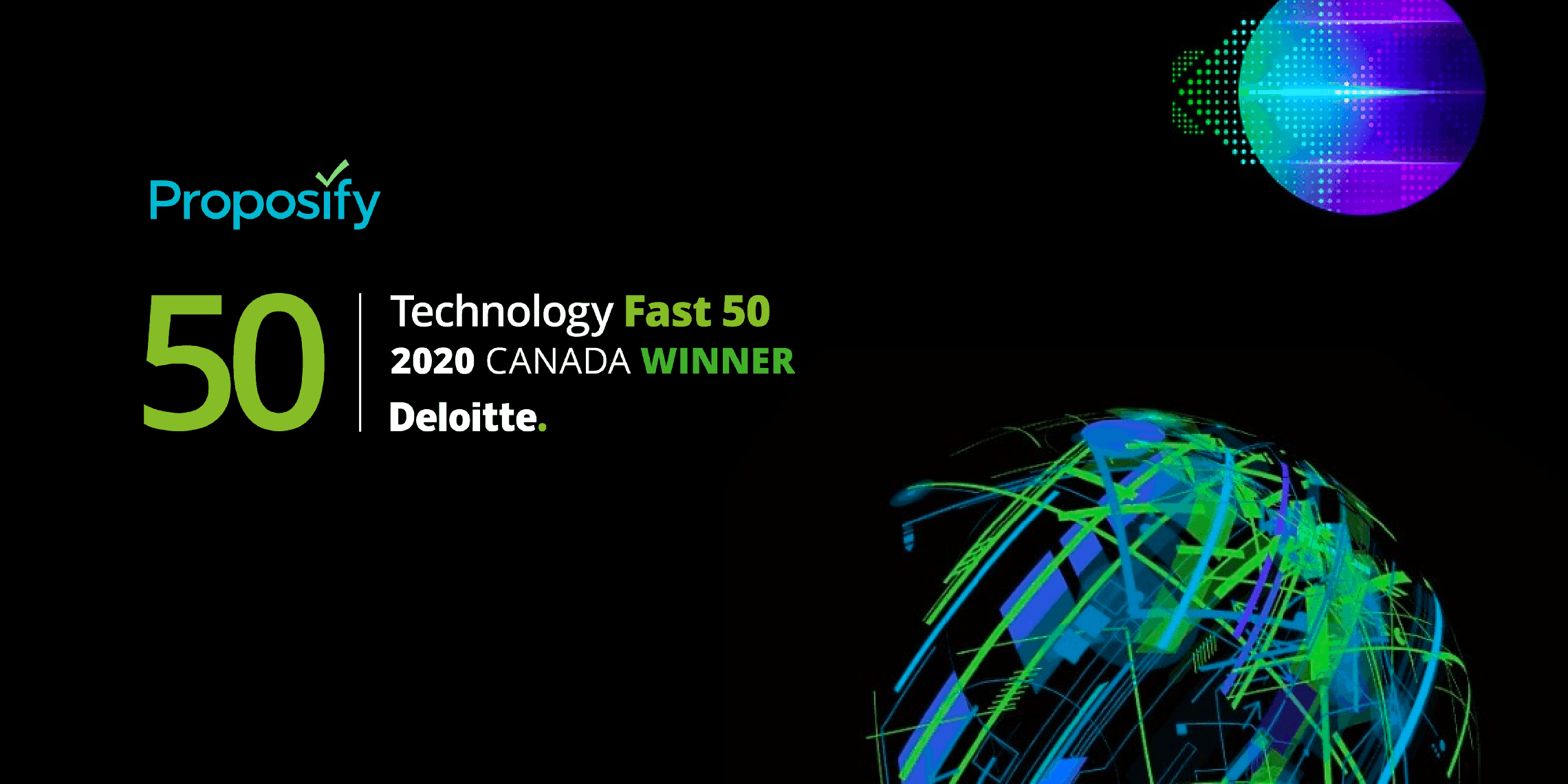 Proposify Awarded Deloitte Technology Fast 50™ Ranking… | Proposify