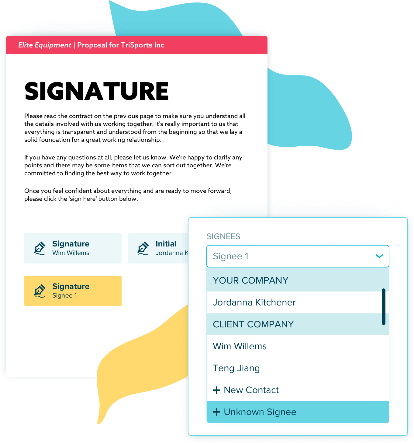 Electronic Signature Software | Proposify