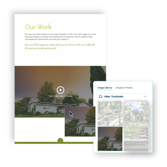 Landscaping Proposal Template | Proposify