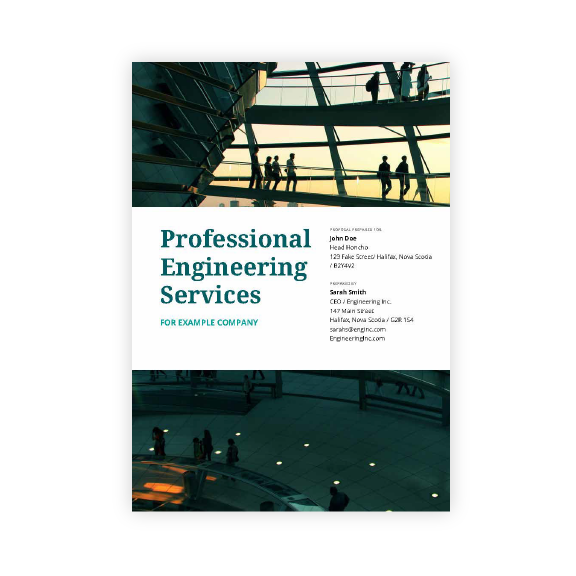 Engineering Proposal Template | Proposify