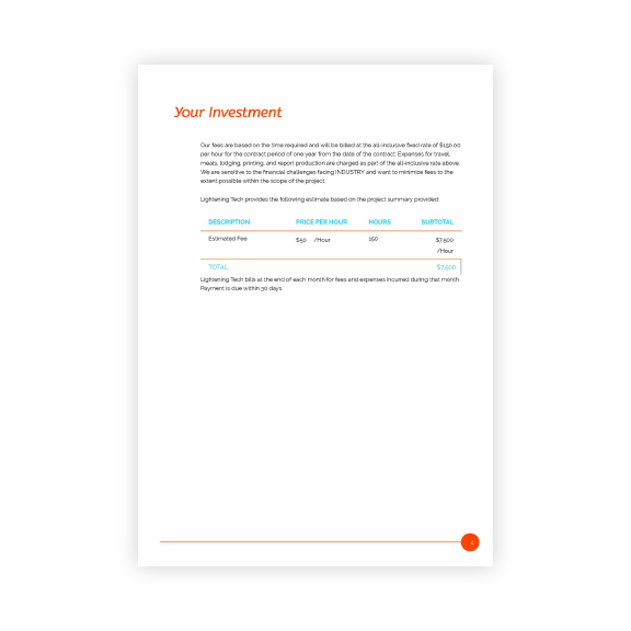 IT Services Proposal Template | Proposify