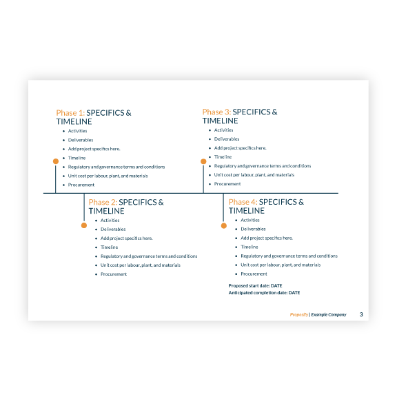 Bid Proposal Template | Proposify