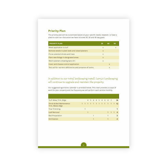 Landscaping Proposal Template | Proposify