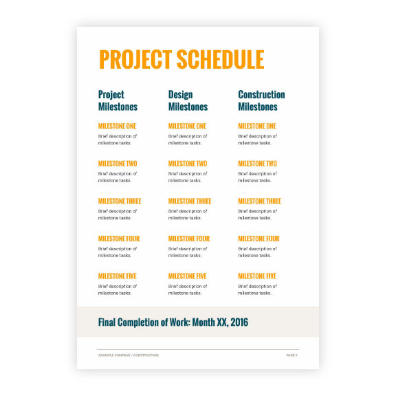 Construction Proposal Template | Proposify