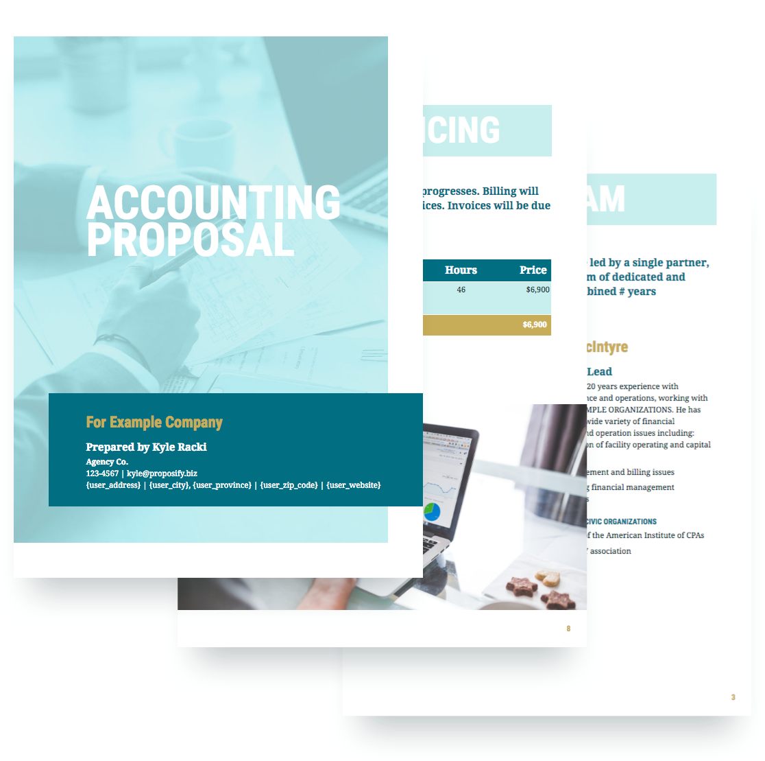 Accounting Proposal Template | Proposify