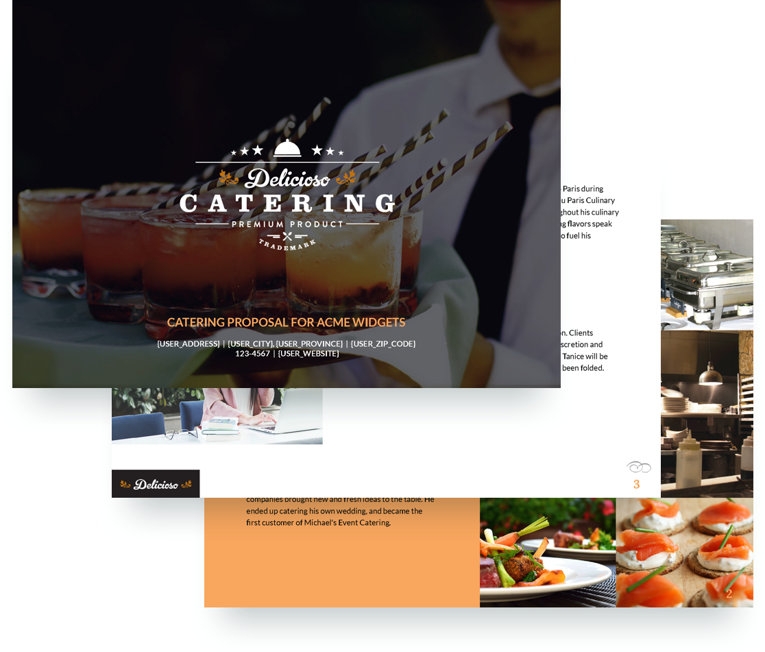 Catering Proposal Template | Proposify