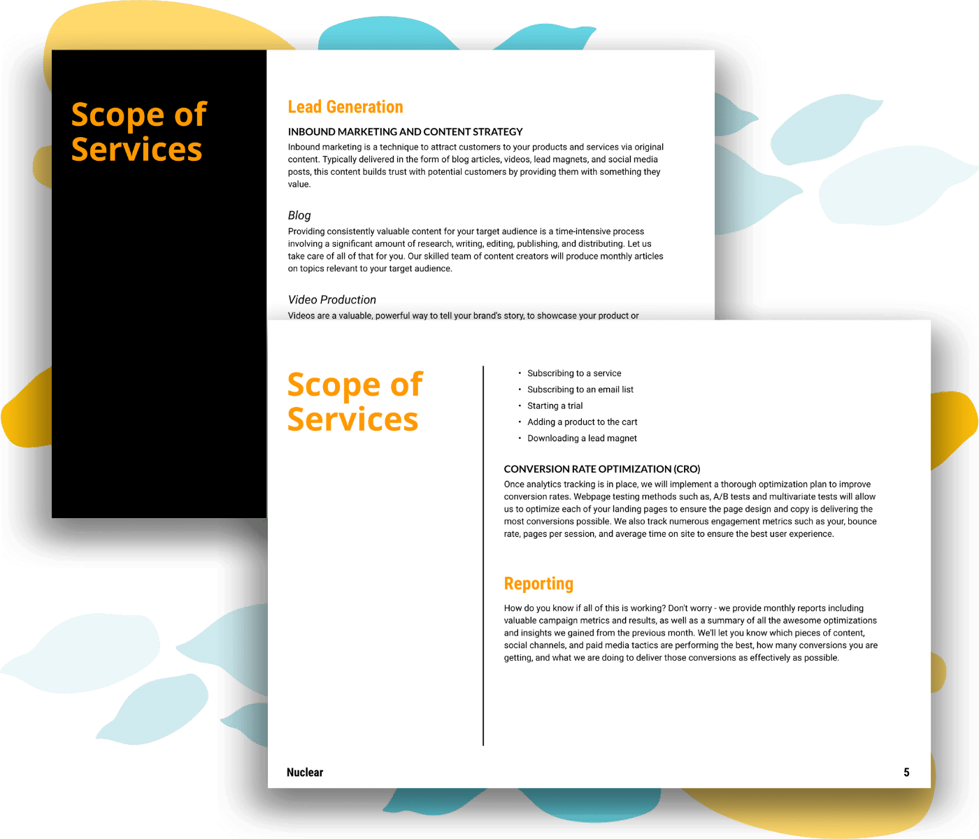 Digital Marketing Proposal Template | Proposify