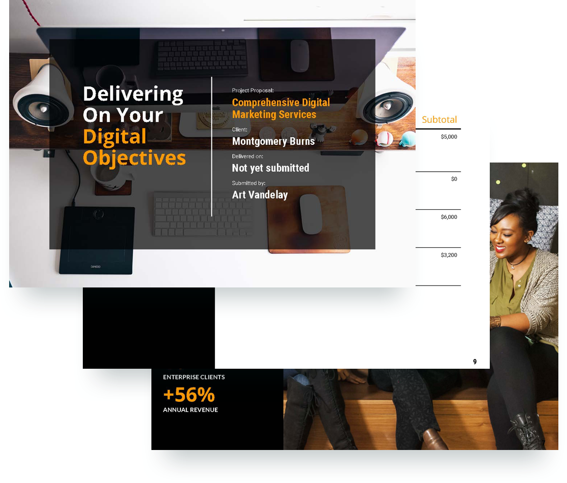 Digital Marketing Proposal Template | Proposify [Free… | Proposify