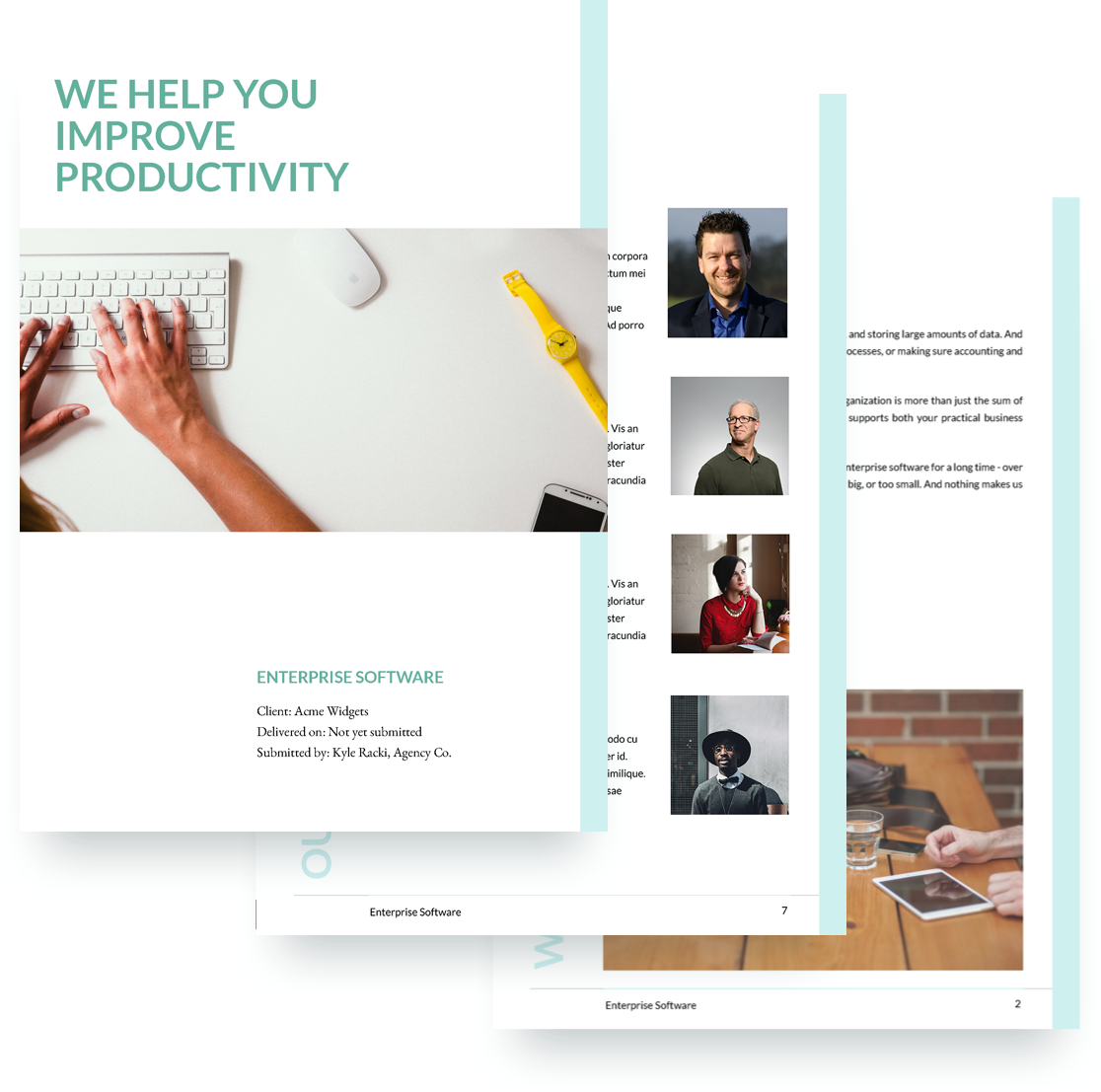 Enterprise Software Proposal Template | Proposify