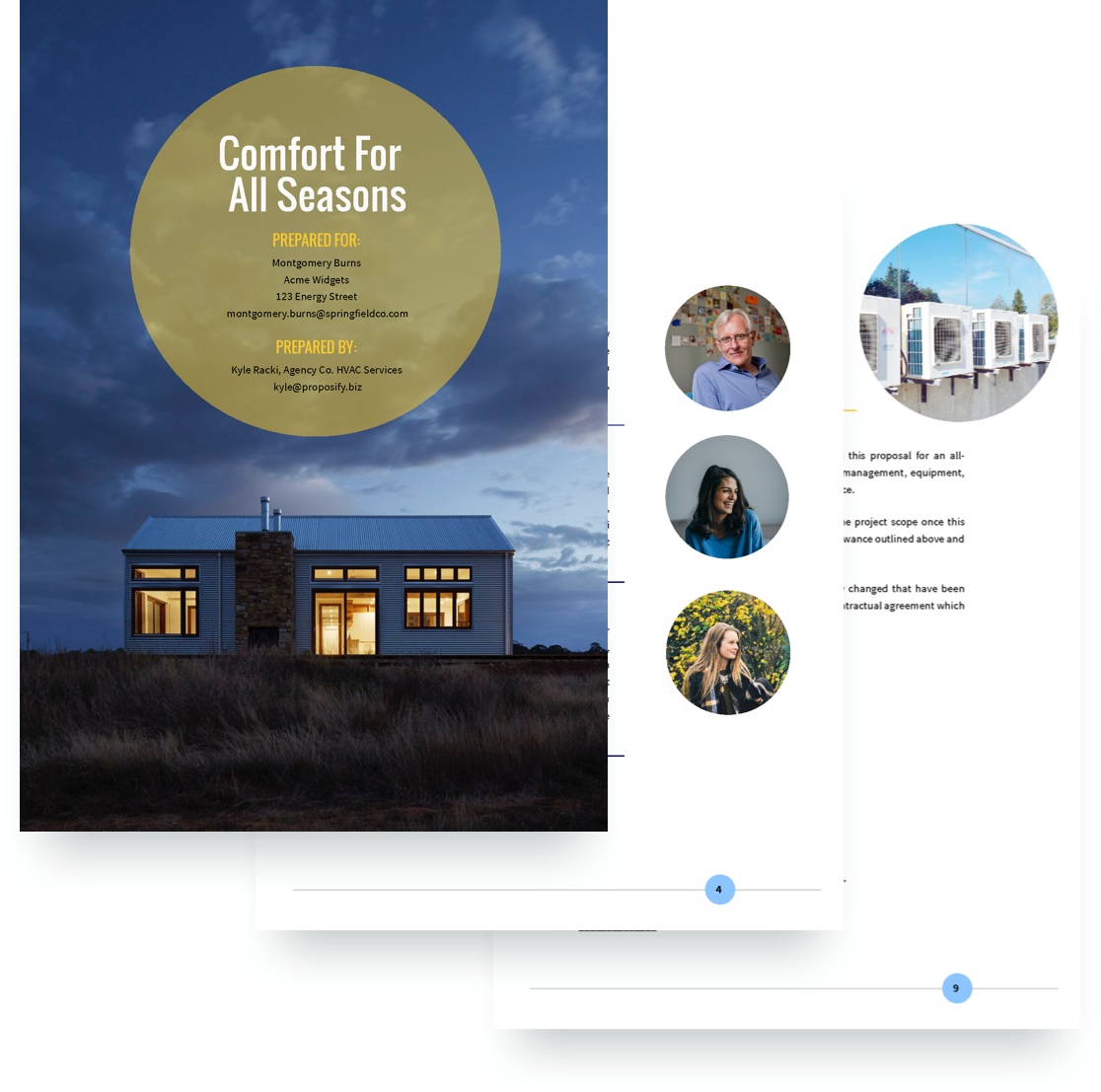 HVAC Proposal Template | Proposify