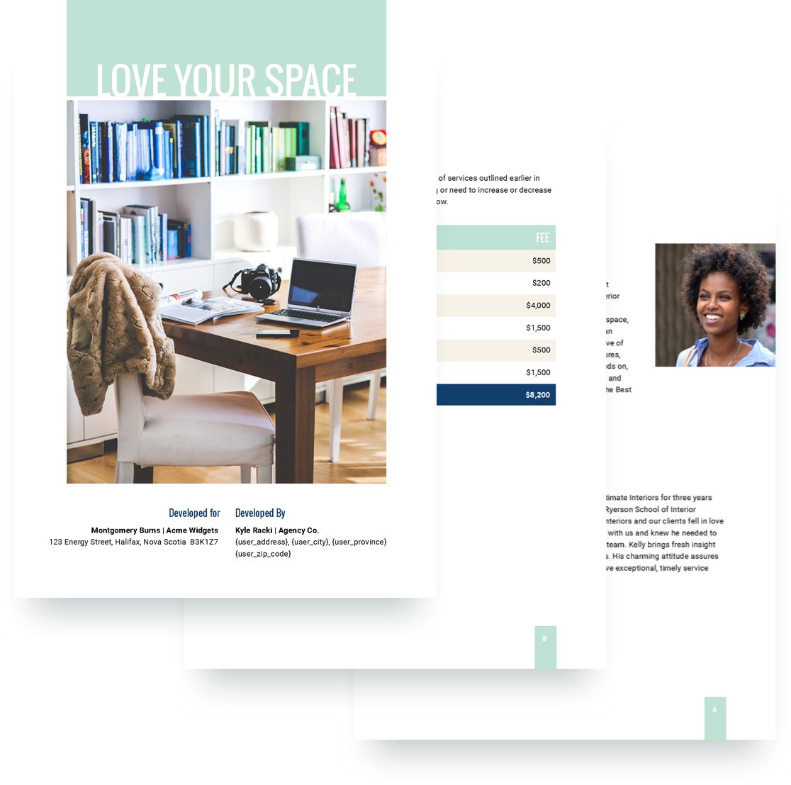 Interior Design Proposal Template | Proposify [Free Trial]