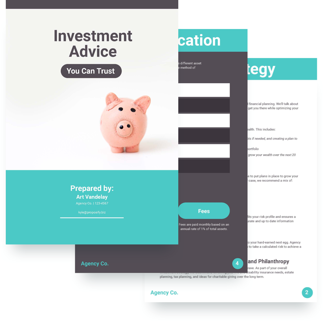 Investment Proposal Template | Proposify