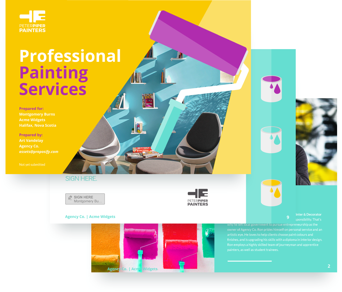 Painting Services Proposal Template | Proposify