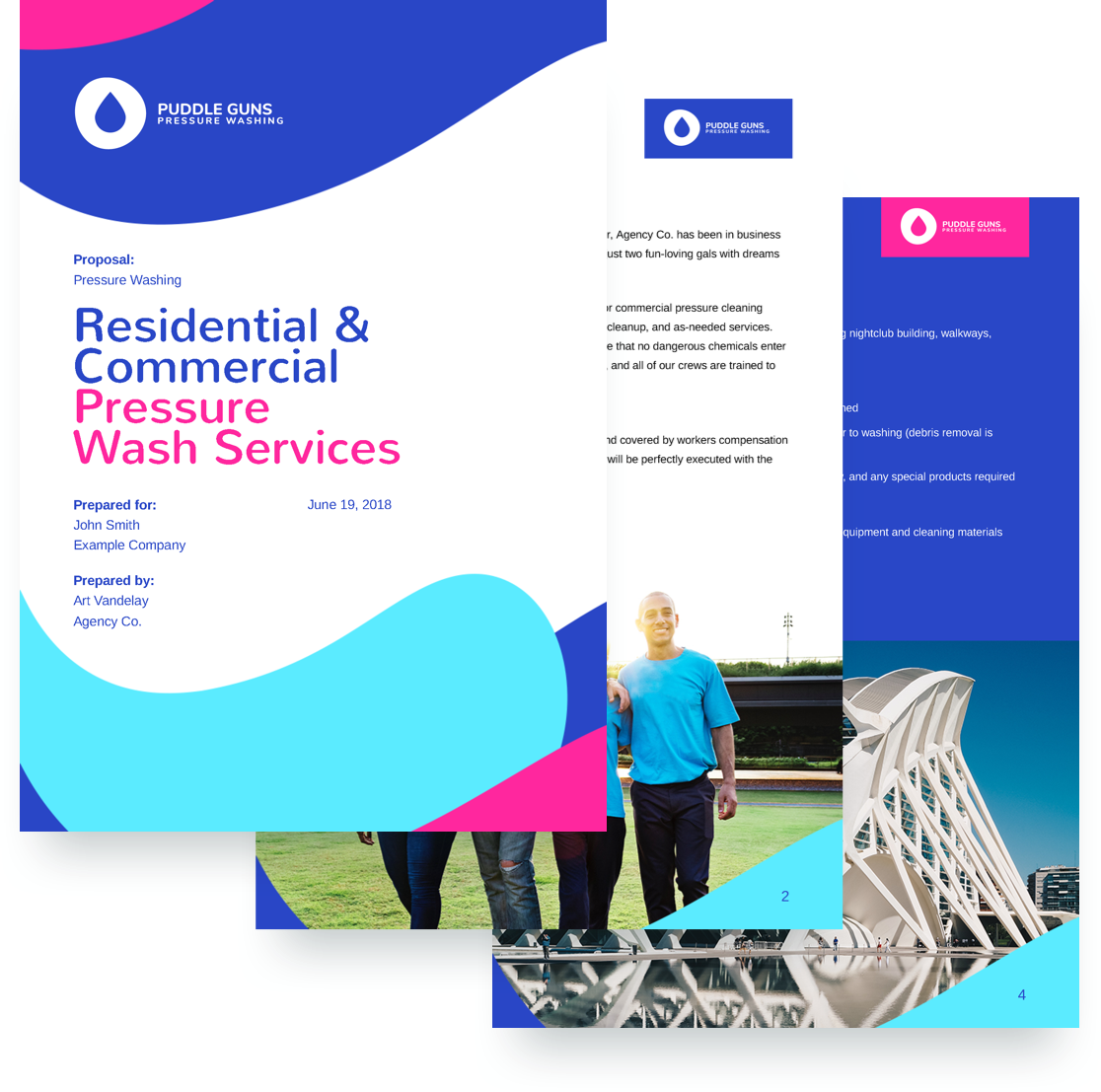 Pressure Washing Proposal Template | Proposify [Free Trial]