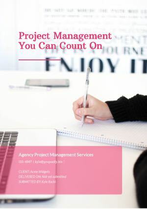 Project Proposal Template | Proposify