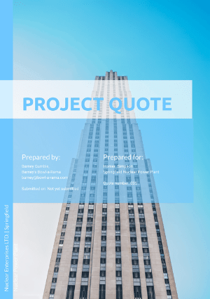 Free Quote Templates | Proposify