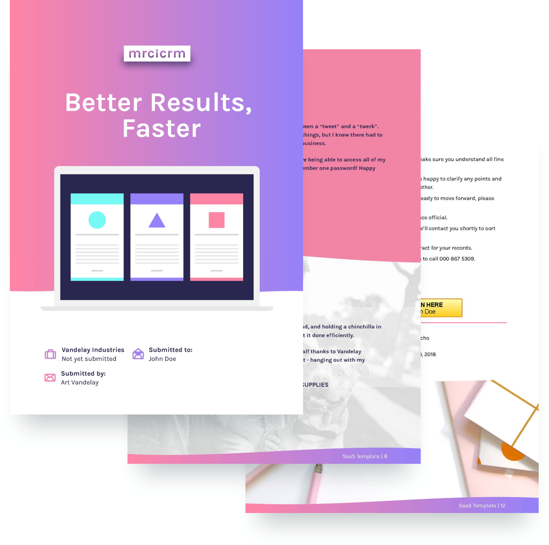 SaaS Proposal Template | Proposify