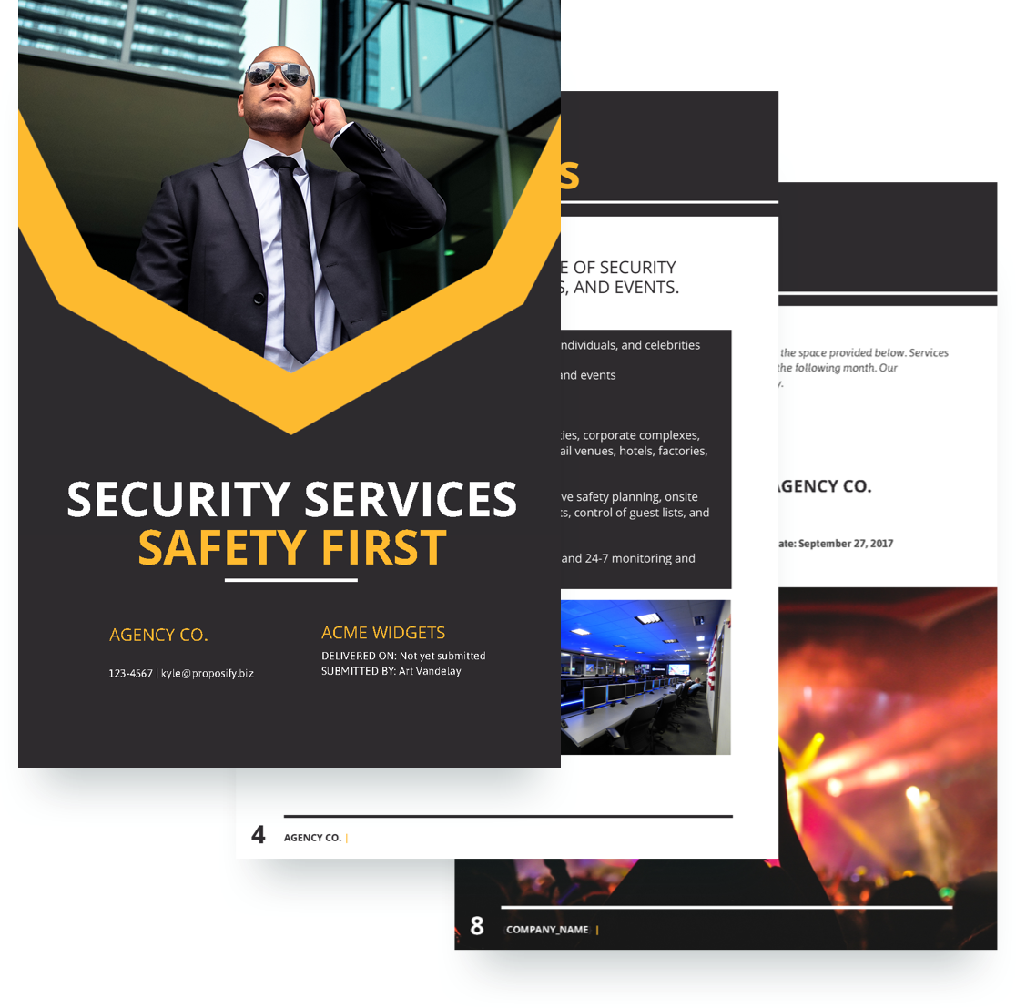 Security Proposal Template | Proposify