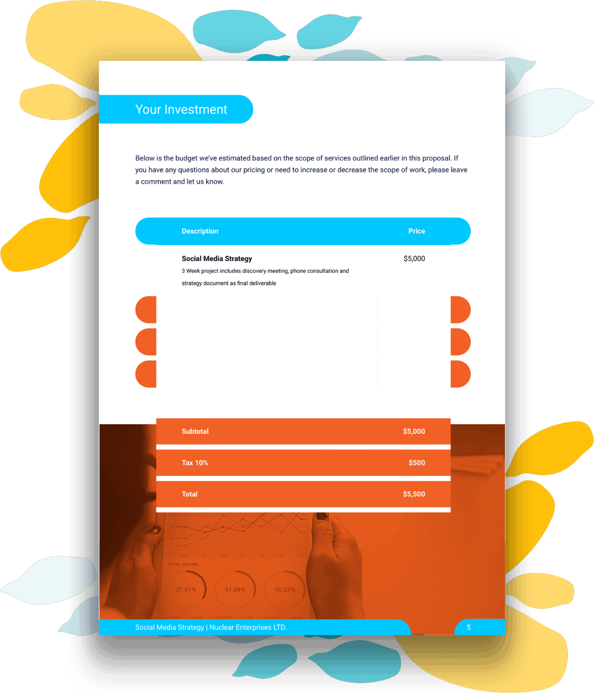 Social Media Proposal Template | Proposify