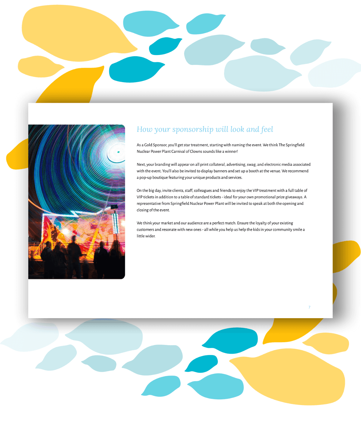 Sponsorship Proposal Template | Free Sample | Proposify