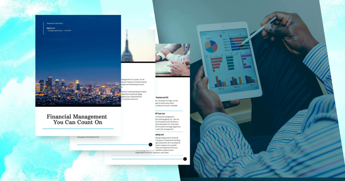 Financial Services Proposal Template | Proposify