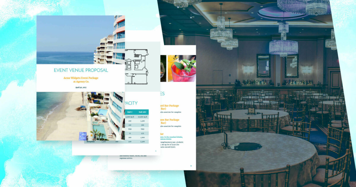 Event Venue Proposal Template | Proposify
