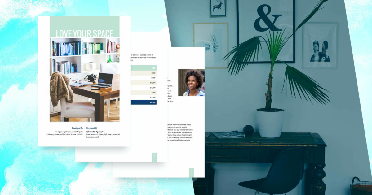 Interior Design Proposal Template | Proposify