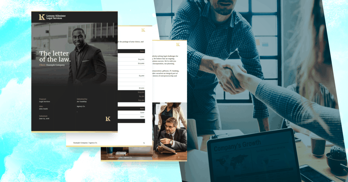 Legal Services Proposal Template | Proposify [Free Trial]