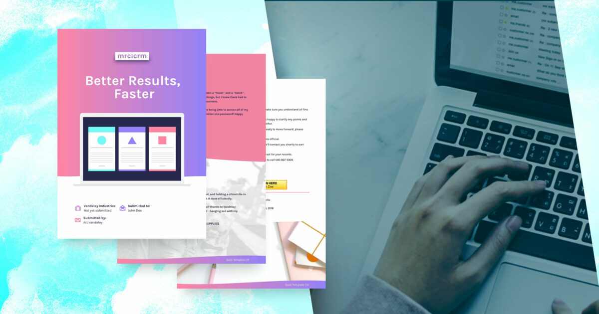 SaaS Proposal Template | Proposify [Free Trial]
