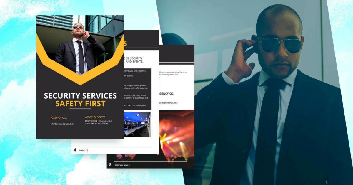 Security Proposal Template | Proposify