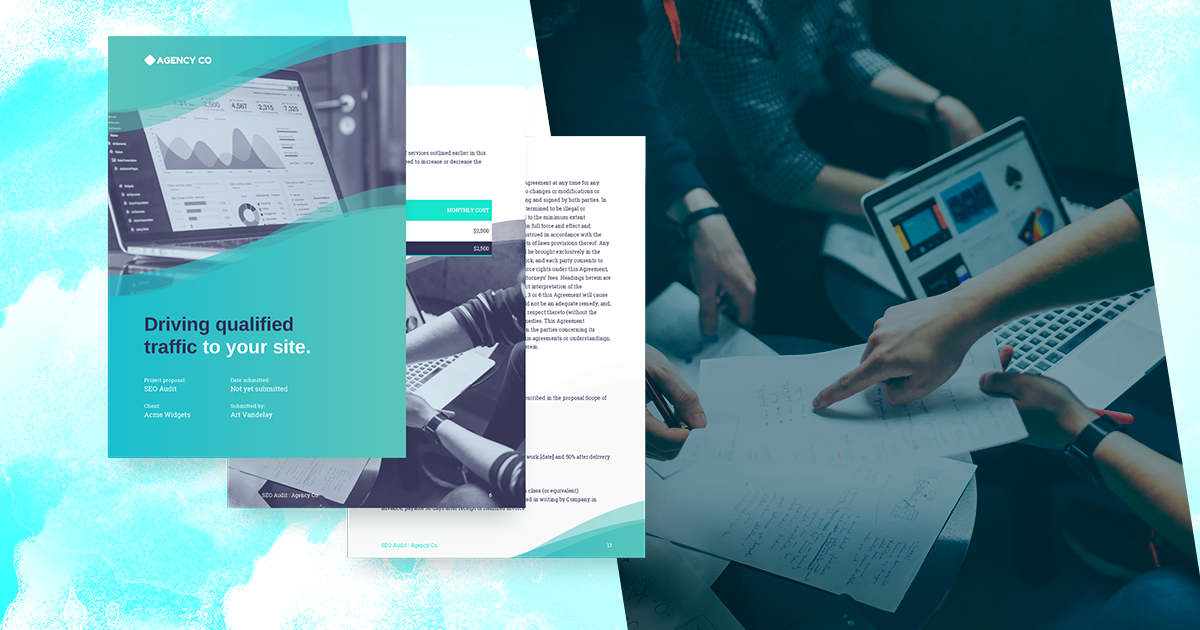 SEO Proposal Template To Close Deals | Proposify [Free Trial]