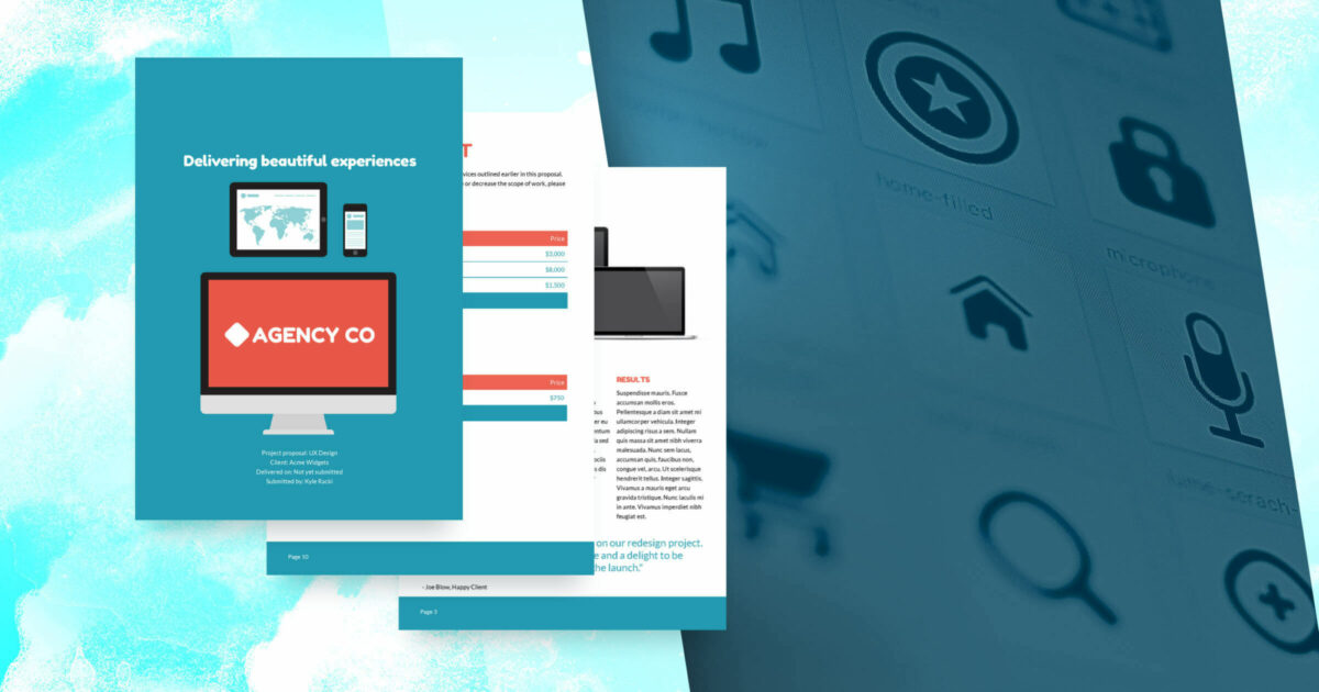 UX Design Proposal Template | Proposify
